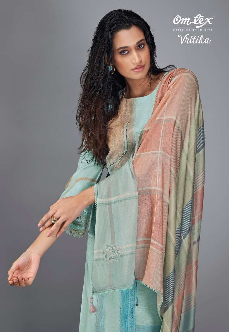 OMTEX VRITIKA COTTON LADIES SUIT SUPPLIER OMTEX SUIT 2024