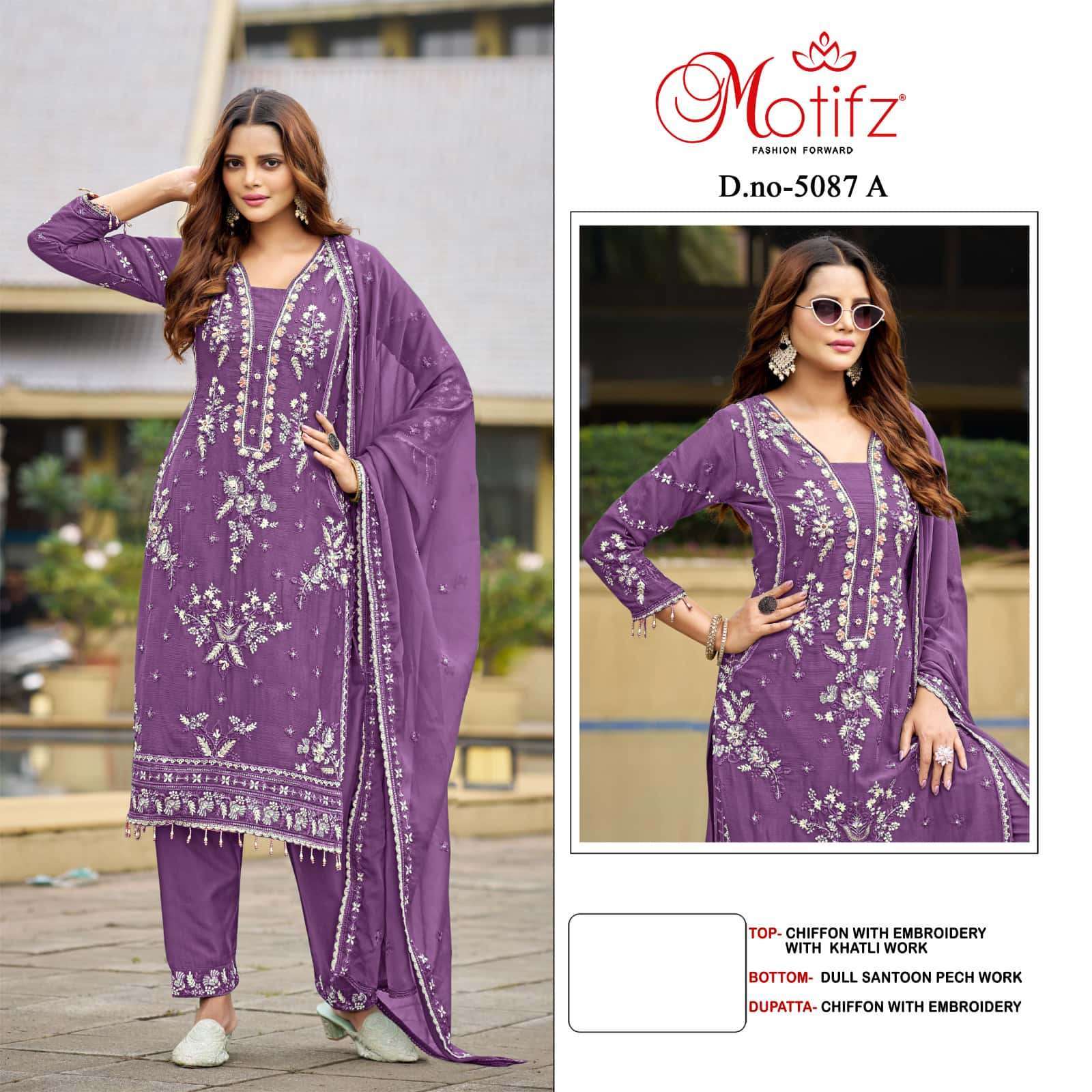 MOTIFZ D 5087 COLORS PAKISTANI SUIT WHOLESALER 2025