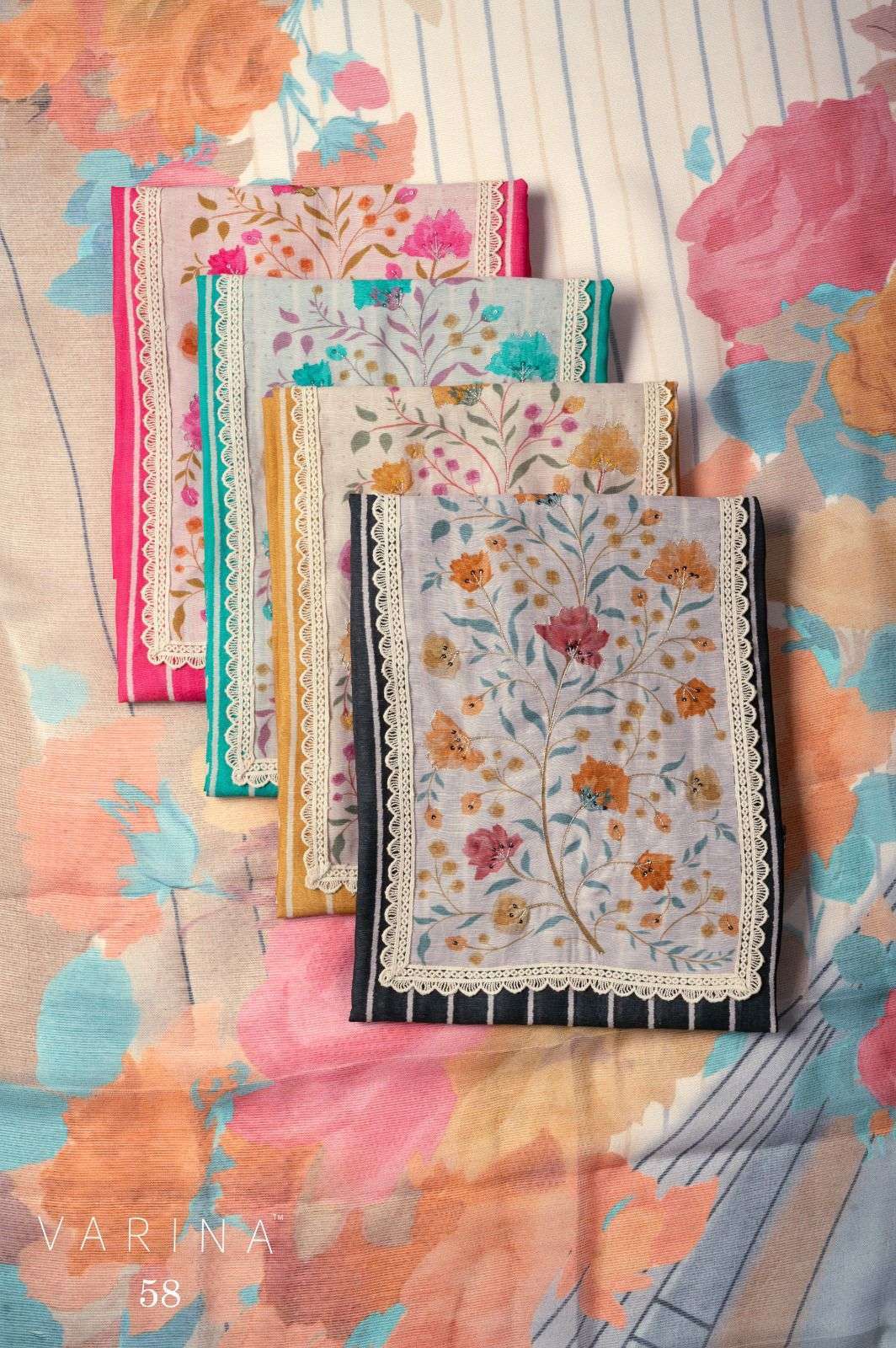 OMTEX VARINA 58 COTTON SUMMER SALWER KAMEEZ SUIT WHOLESALER 2026