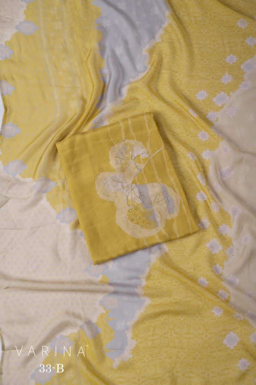 OMTEX VARINA D 33 FANCY MUSLIN LADIES SUIT WHOLESALER BEST RATE